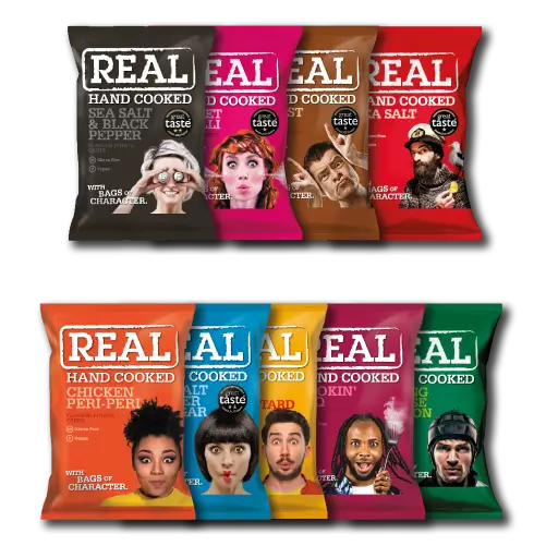 REAL CRISPS MIXED BOX - Midland Snacks